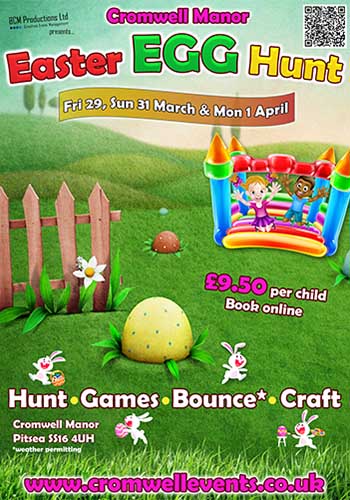 Easter Egg Hunt at Cromwell Manor | Essex Tourist Guide