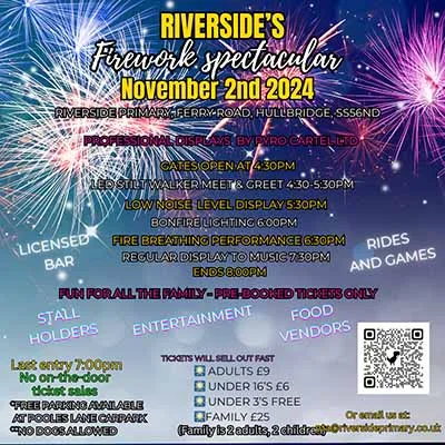 Riverside's Firework Spectacular 2024 | Essex Tourist Guide