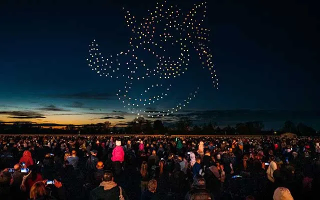 Space Safari - The Drone Light Show | Essex Tourist Guide